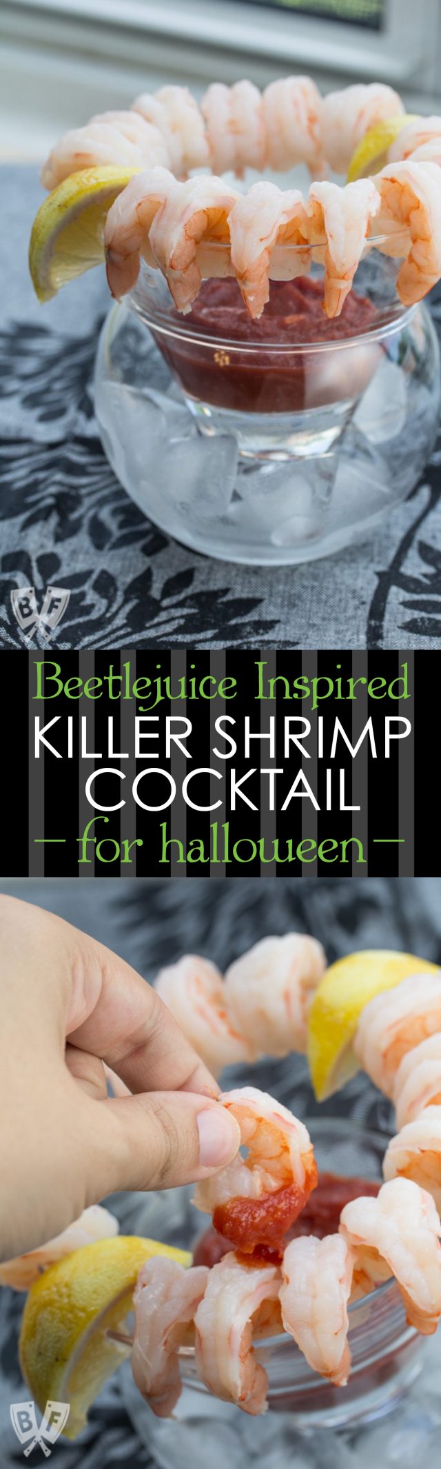Killer Shrimp Cocktail - A Beetlejuice Inspired Appetizer