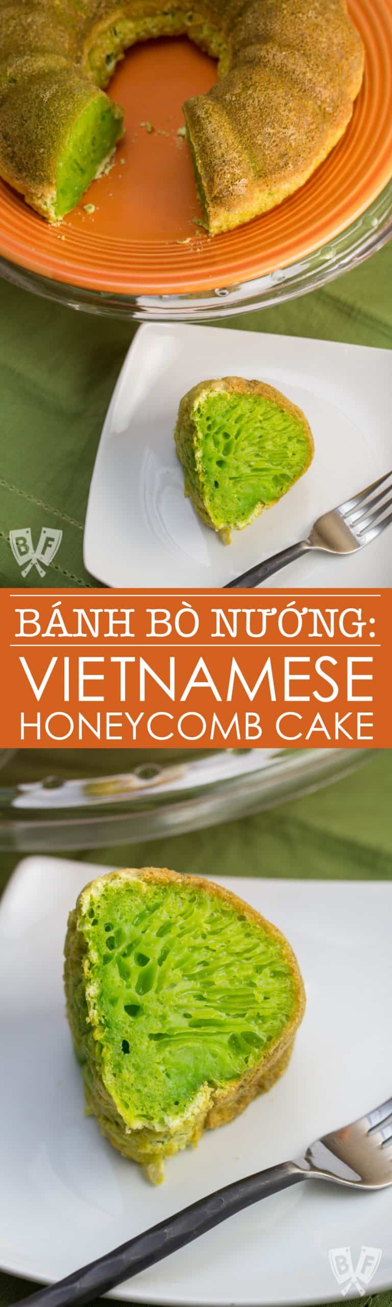 Bánh Bò Nướng: Vietnamese Honeycomb Cake » Big Flavors from a Tiny Kitchen