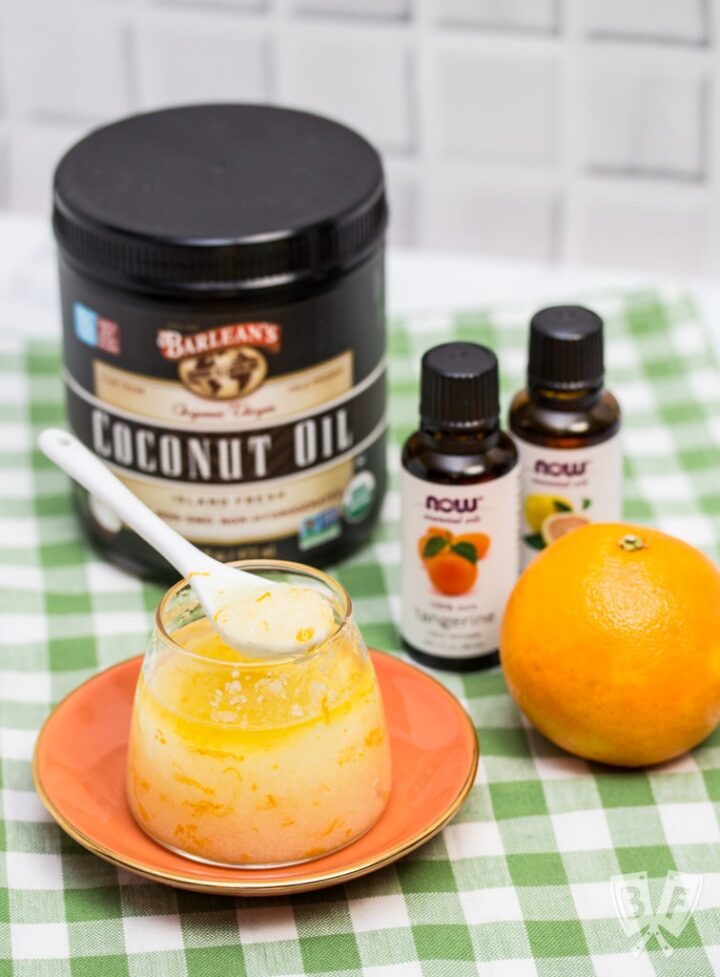 Triple Citrus Exfoliating Salt Scrub - An Easy DIY Hand & Body Scrub
