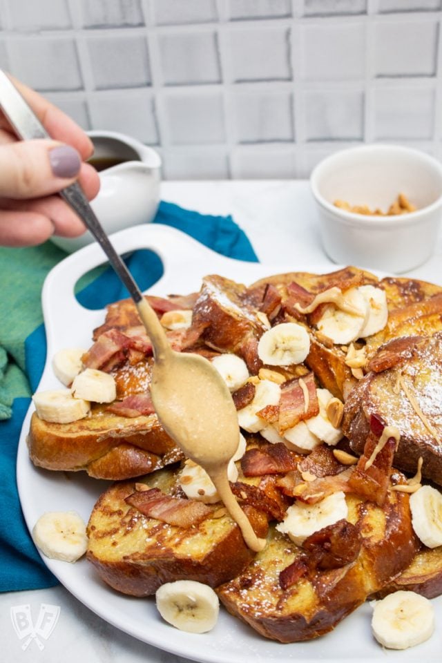 Elvis-Style Challah French Toast » Big Flavors from a Tiny Kitchen