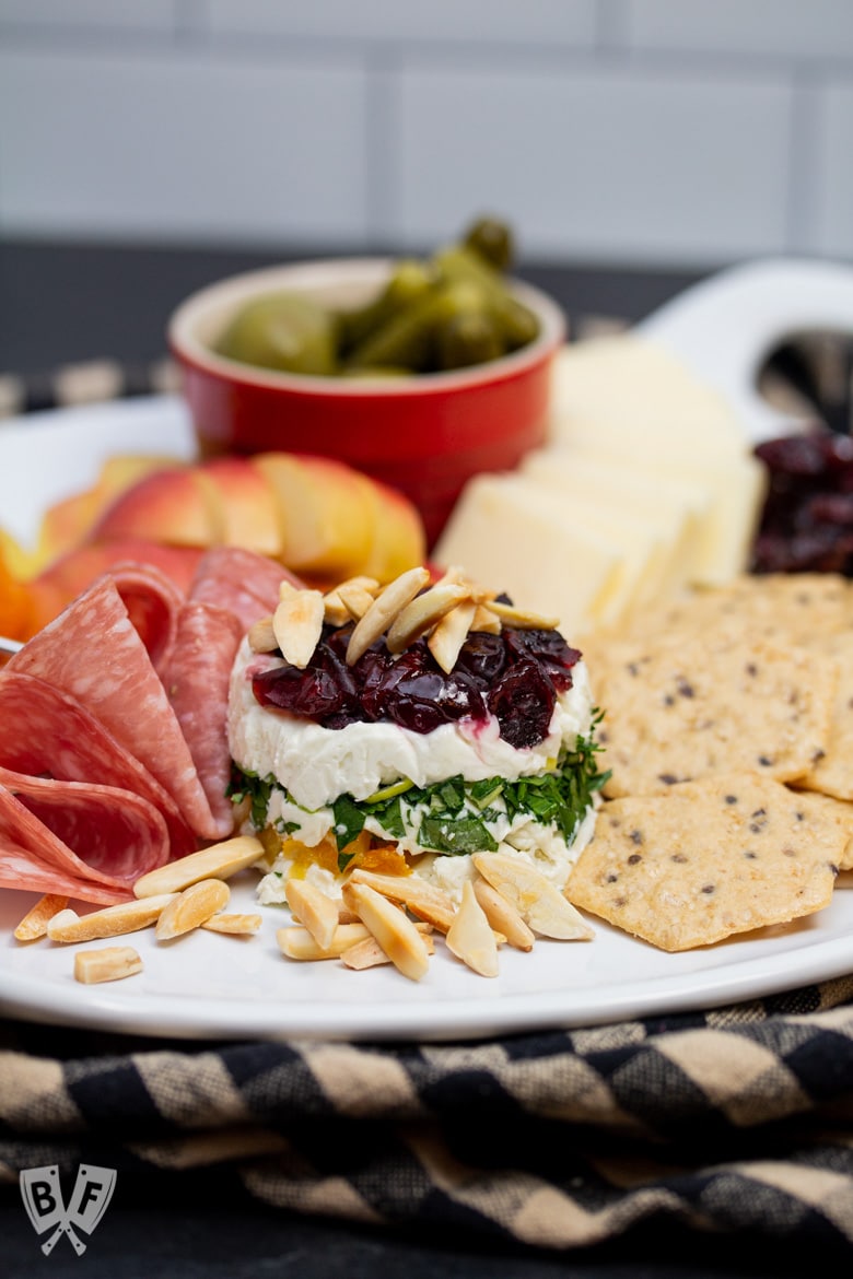 Gorgonzola Fruit Torta » A Decadent, Festive Appetizer for Entertaining