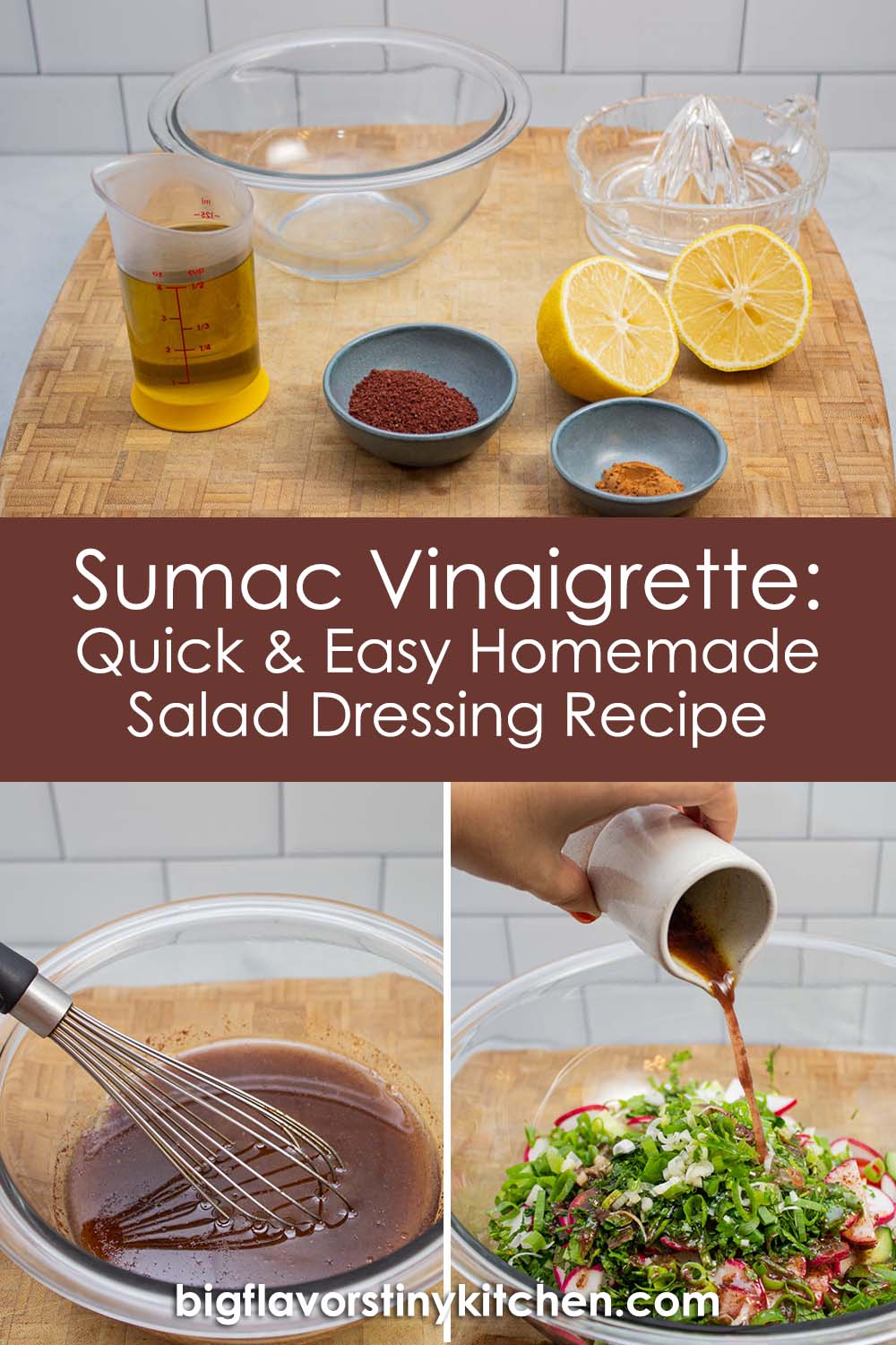 Sumac Vinaigrette: Quick & Easy Homemade Salad Dressing Recipe
