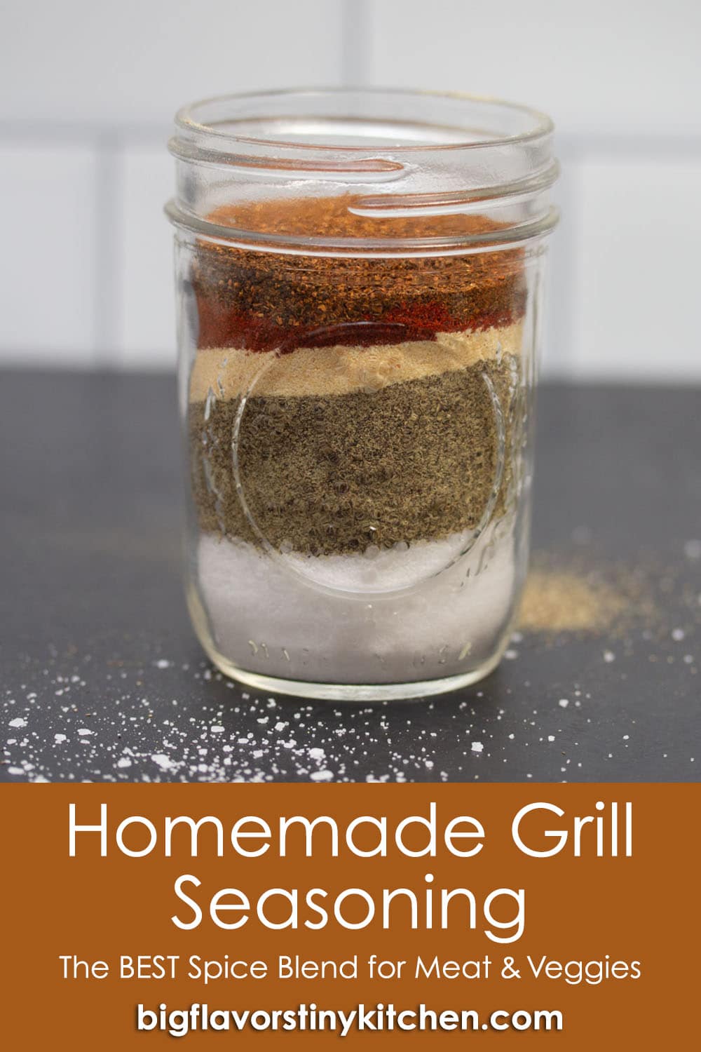 Homemade Grill Seasoning: BEST Spice Blend for Meat & Veggies